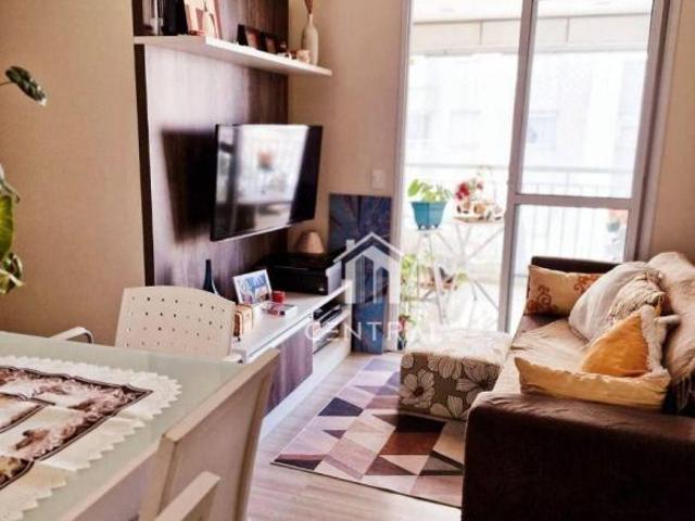 Apartamento a venda Condomínio Clip 2 Dormitórios 1 Vaga Varanda Vila Augusta Guarulhos/SP
