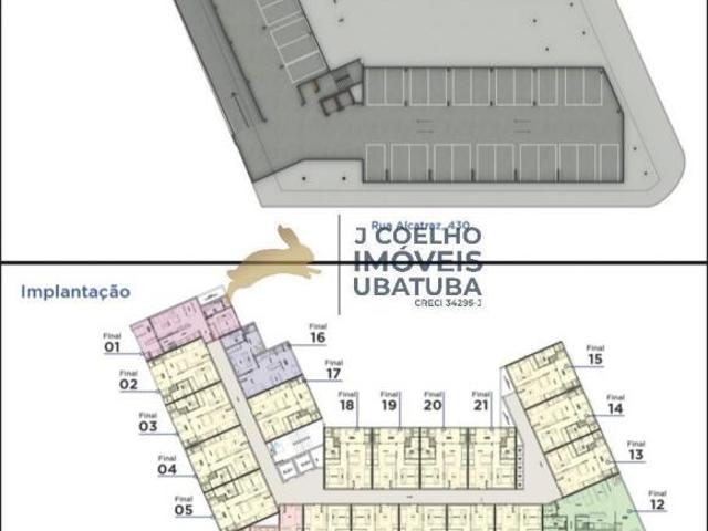 Apartamento à Venda, Condomínio Edifício ON | Praia Grande, Ubatuba/SP Construtora A3 | 35,70m² | 1