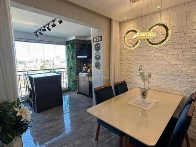 Apartamento á venda condomínio The Gate 81m 2 vagas