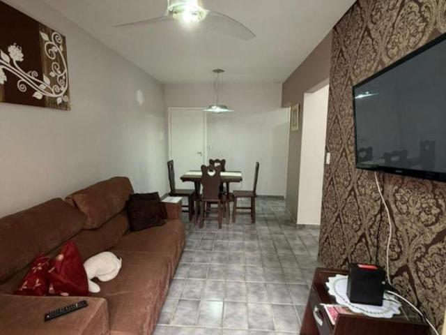 apartamento á venda de 01 dormitorio no caicara praia grande com piscina