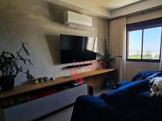 Apartamento à Venda de 01 Quarto sendo Suíte no Bairro Quinta da Primavera em Ribeirão Preto com Sal