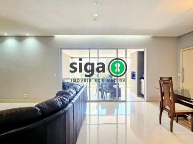 Apartamento à venda de 168m2, com 3 suítes, 3 vagas na Vila Andrade