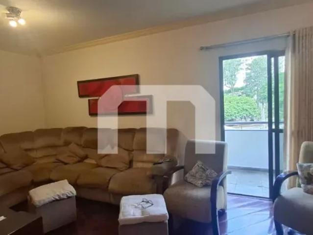 Apartamento a venda de 130 m², 3 quartos, 1 suíte, sala com varanda, vaga fixa
