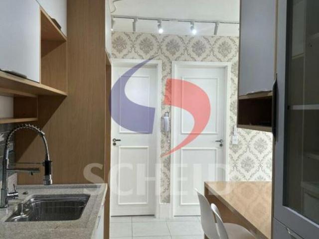 Apartamento a venda de 34,00m² útil, com 2 quartos e 1 vaga no Jardim Marajoara
