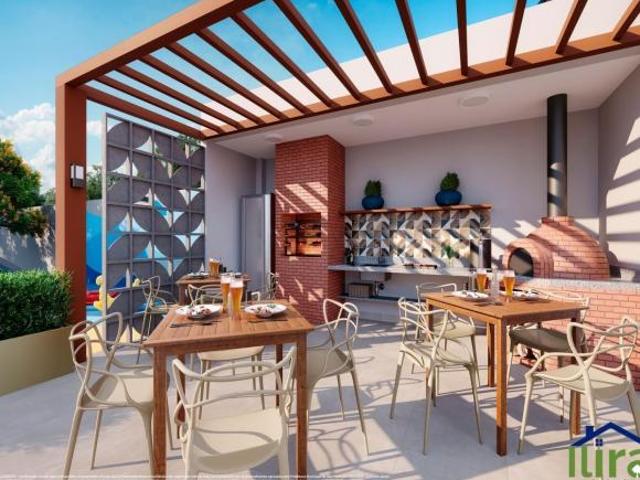 Apartamento à venda de 36m² 2 dormitórios com opção de 2 varandas no Condomínio Mundo Apto Campo Bel