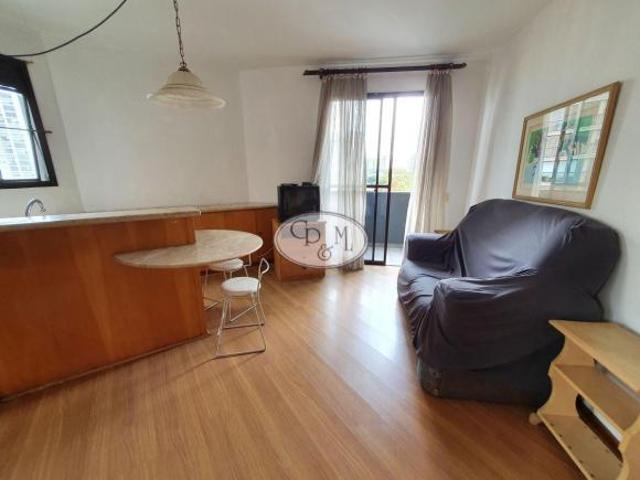 Apartamento à venda de 37 m2/ Cond. Free Brooklin/ 1 dormitório/ 1 banheiro/ 1 vaga/sacada