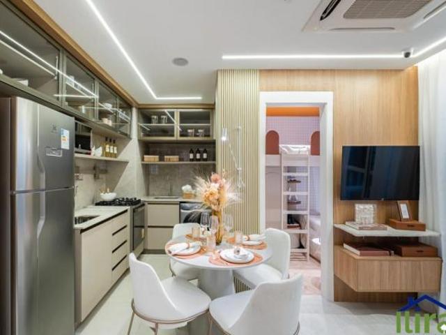Apartamento à venda de 33m², 2 dormitórios no Condomínio Like Campo Limpo, Chácara Nossa Senhora do