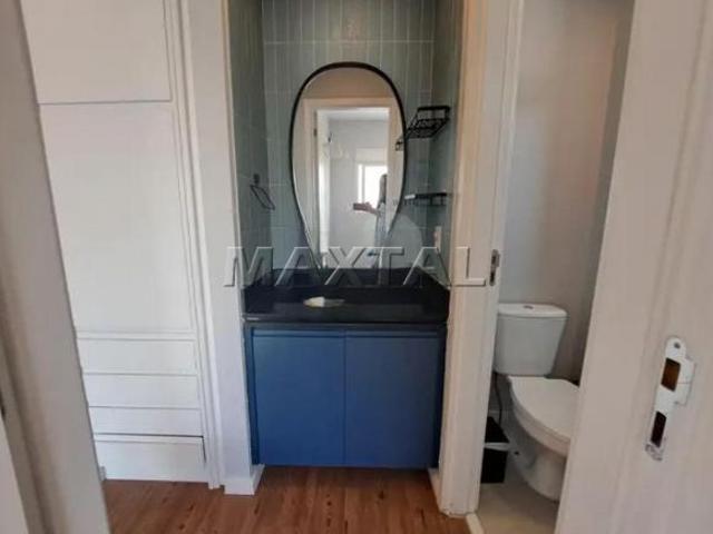 Apartamento à venda de 41m², com 1 dormitório, 1 vaga e lazer completo, em Santana