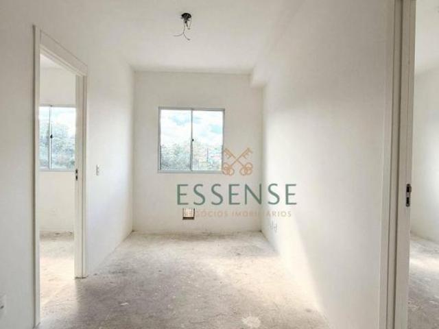 Apartamento à venda de 42m² no condomínio Parque Obelisco Clube Poá/SP: Com 02 dormitórios