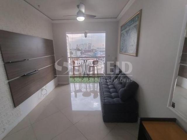 Apartamento a venda de 55,00m² útil, com 2 quartos e 1 vaga na Vila Paulista