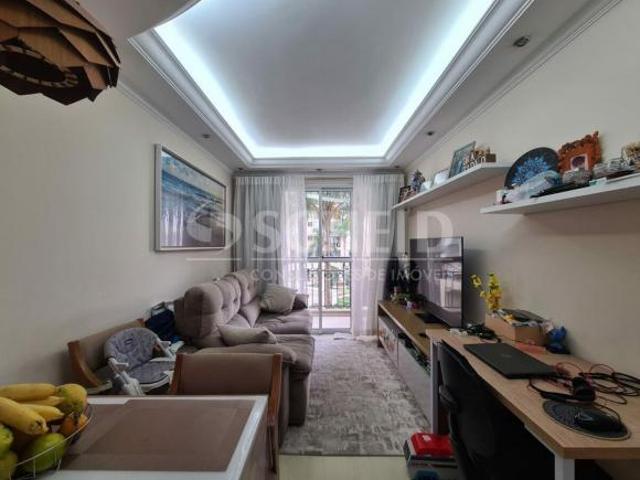 Apartamento a venda de 55,00m² útil, com 2 quartos e 1 vaga na Vila Paulista