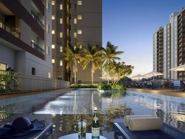 Apartamento à venda de 57m² com dormitórios, suíte e Varanda gourmet Parque Gabriel, Hortolândia