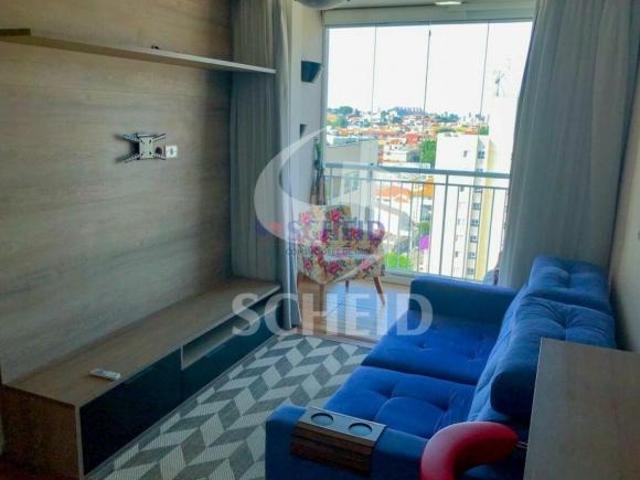 Apartamento a venda de 69,00m² útil, com 2 quartos e 1 vaga no Jardim Prudência