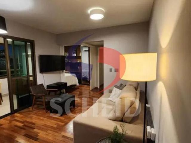 Apartamento à venda de 62,00m² útil, com 2 quartos e 1 vaga no Brooklin