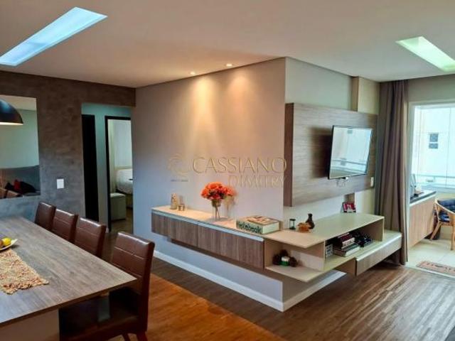Apartamento à venda de 90m² | 03 dormitórios, sendo 01 suíte e 02 vagas de garagem | Edifício Maxxim