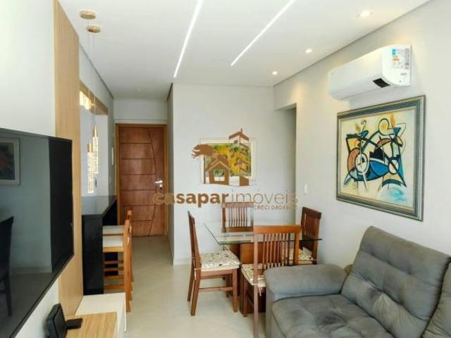 Apartamento à Venda e Mobiliado com 79m², 2 Dormitórios e Estuda Permuta