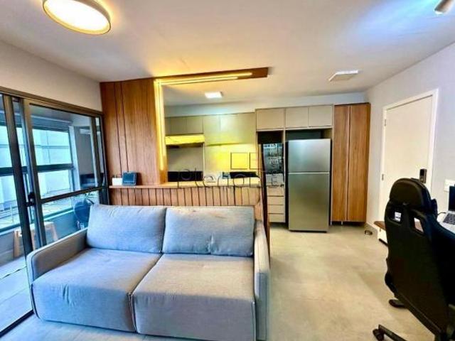 Apartamento à venda e para alugar em Campinas, Cambuí, com 1 quarto, 40 m², Ind