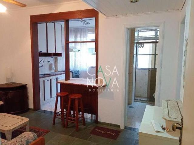 Apartamento à venda e para locação, 1 dormitório, 1 vaga demarcada Gonzaga Santos SP