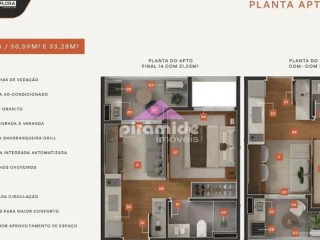 Apartamento à venda, Edificio Liv One, São José dos Campos, SP