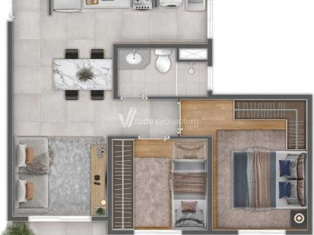 apartamento à venda em Mansões Santo Antônio