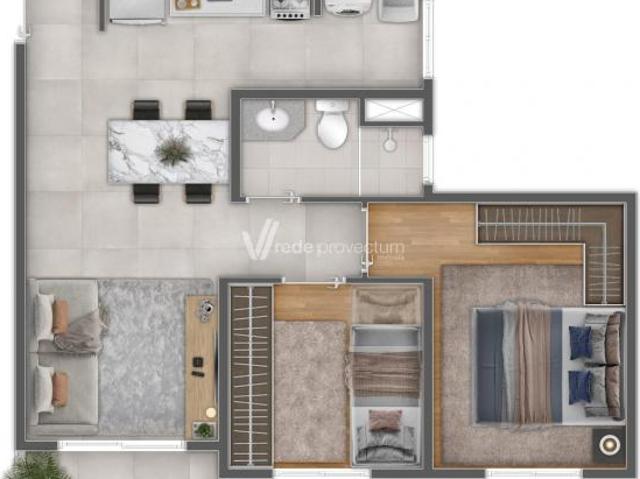 apartamento à venda em Mansões Santo Antônio