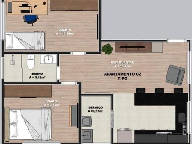 Apartamento a venda em Mariana!
