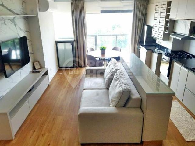 Apartamento à venda em Mirandópolis 49 m², 1 suíte + lavabo e 1 vaga