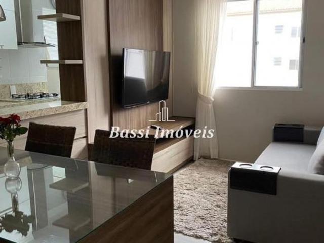 Apartamento à venda em Mogi Guaçu SP, no bairro Recanto dos Pássaros 1: 2 quartos, 2 salas, 1 vaga d