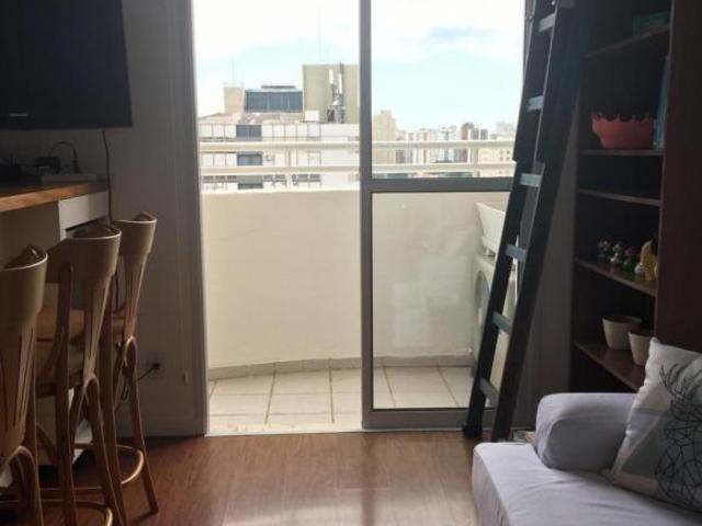 Apartamento à venda em Moema com 47 m², 1 quarto, 1 vaga