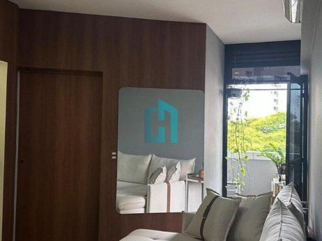 Apartamento à venda em Moema, com 1 dormitório e 1 vaga de garagem
