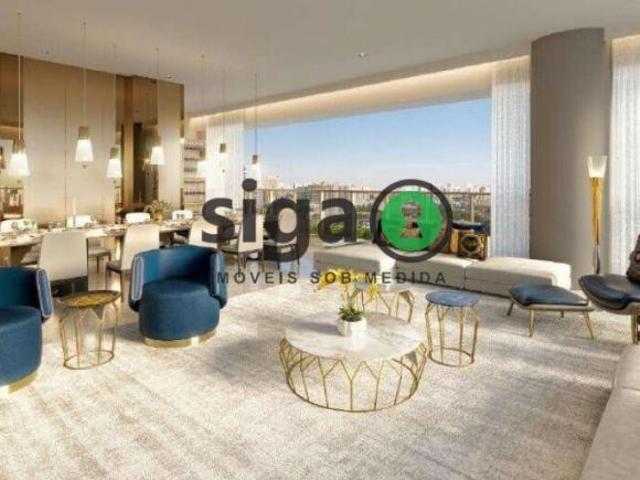 APARTAMENTO Á VENDA EM MOEMA COM 216M², 3 VAGAS! 3 SUÍTES!