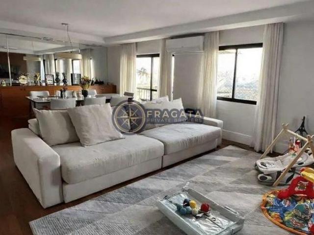 Apartamento à venda em Moema SP Pássaros 117 m² | 3 suítes | 4 vagas