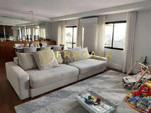 Apartamento à venda em Moema SP Pássaros 117 m² | 3 suítes | 4 vagas
