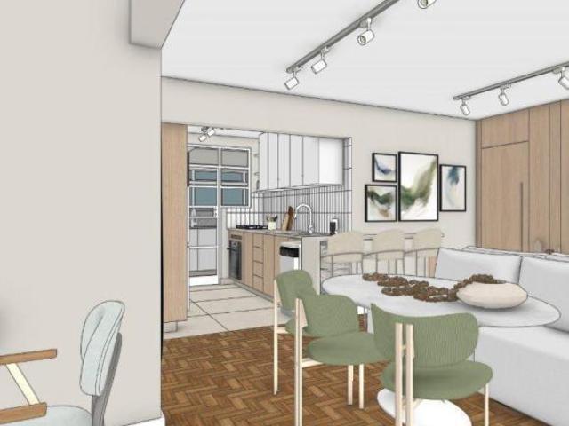 Apartamento à venda em Moema – totalmente reformado e fora da rota de aviões