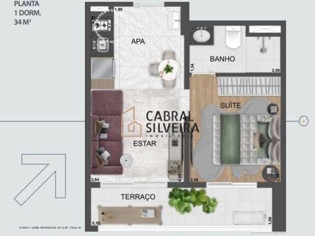 Apartamento à venda em Moema