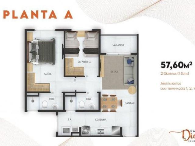 Apartamento à venda em Monte Castelo