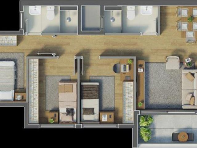 Apartamento à venda em Novo Mundo