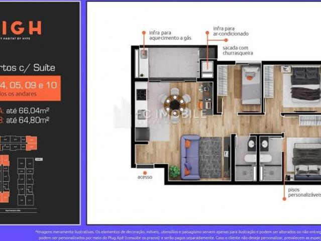 Apartamento à venda em Novo Mundo