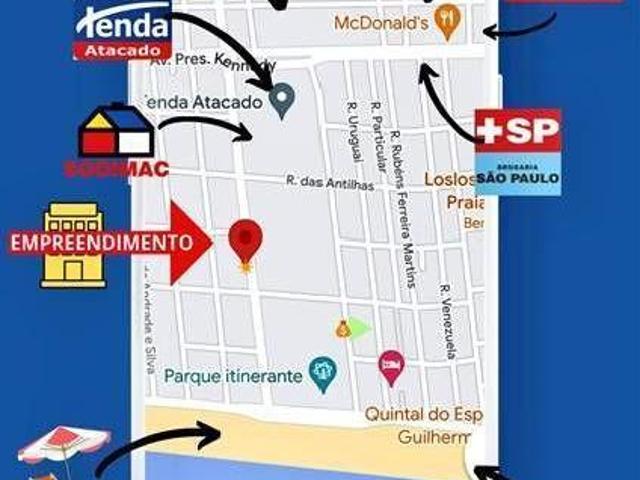Apartamento à Venda em Aviação, Praia Grande SP
