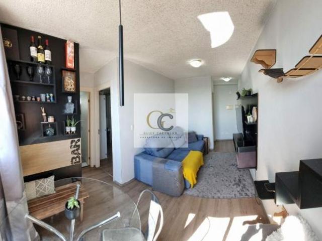 Apartamento á Venda em Água Branca com 44m², 2 dormitórios, ultimo andar, 1 vaga