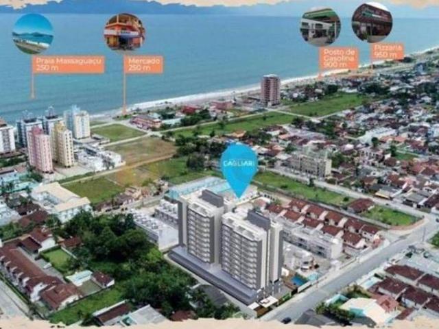 Apartamento à Venda em Balneario Gardem Mar, Caraguatatuba SP