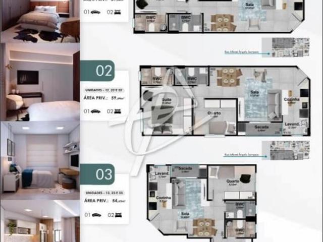 Apartamento à venda em Batel