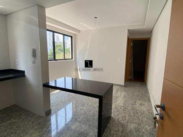 Apartamento à venda em Belo Horizonte, Boa Viagem, com 1 quarto, 37m²
