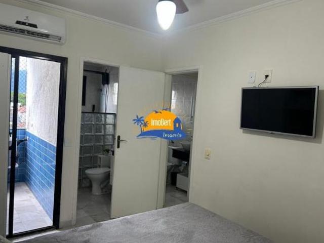 Apartamento à venda em Bertioga SP, 300 metros da praia 2 quartos sendo 1 suíte, 1 vaga de garagem
