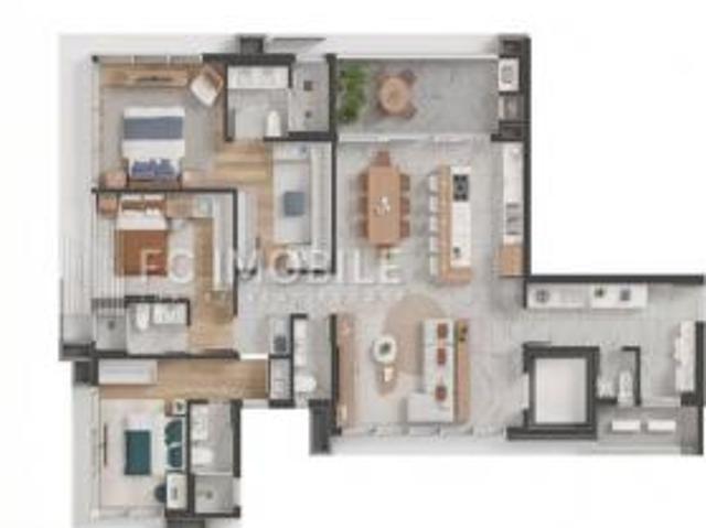 Apartamento à venda em Bigorrilho