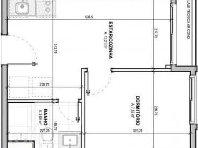 Apartamento à venda em Boa Vista com 29 m², 1 quarto