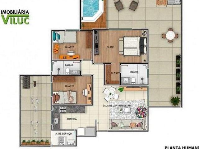 Apartamento à venda em Cabral
