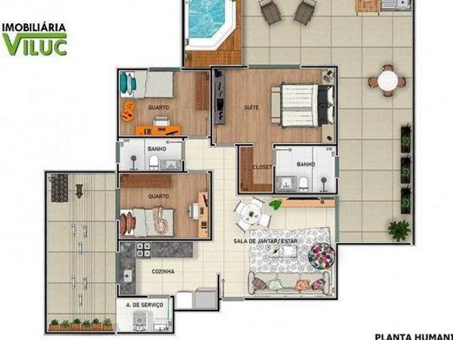 Apartamento à venda em Cabral