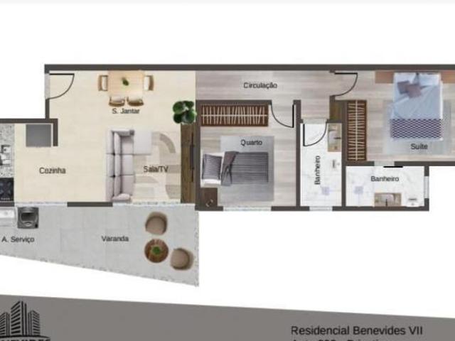 Apartamento à venda em Cabral