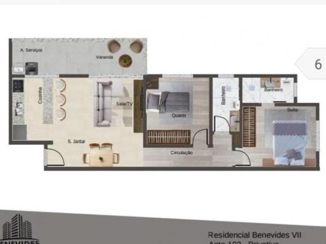 Apartamento à venda em Cabral